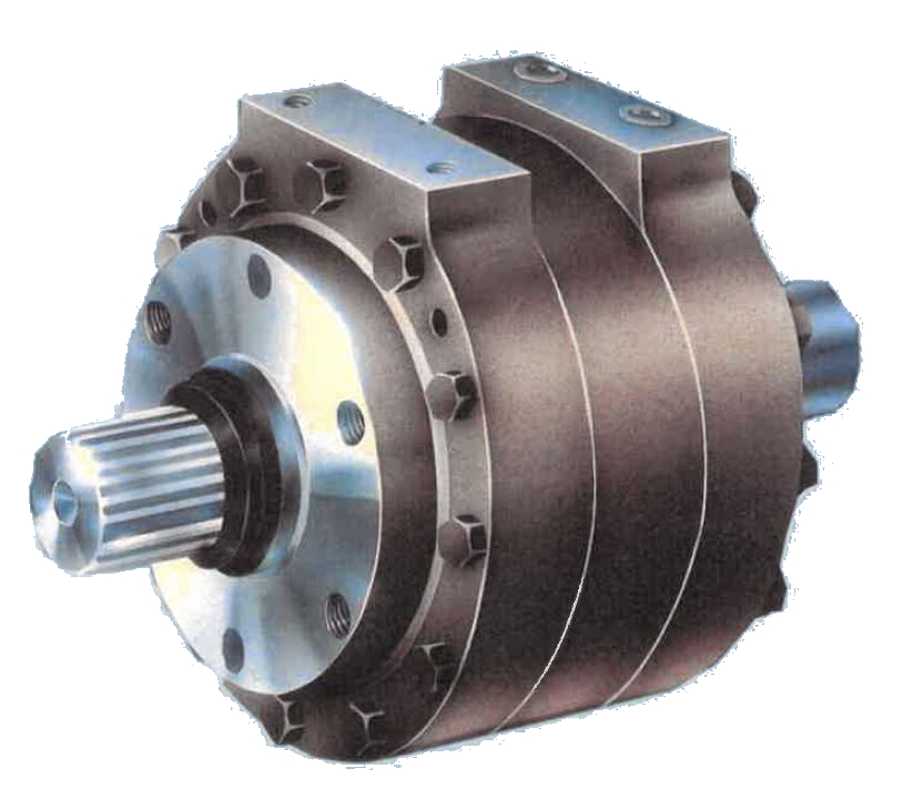 FluiShop - Hydraulic swivel drive: SS-12-1V-E-B-A-A-1
